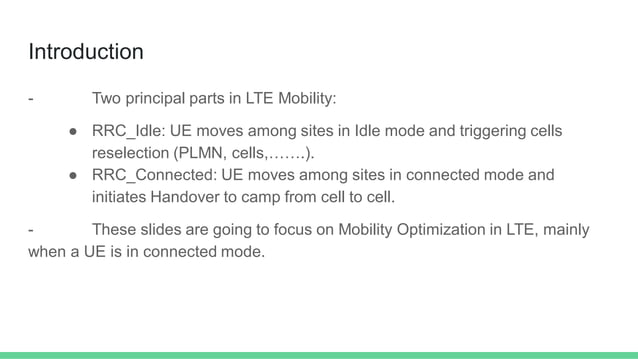 Lte mobility optimization | PDF | Smartphones | Consumer Electronics