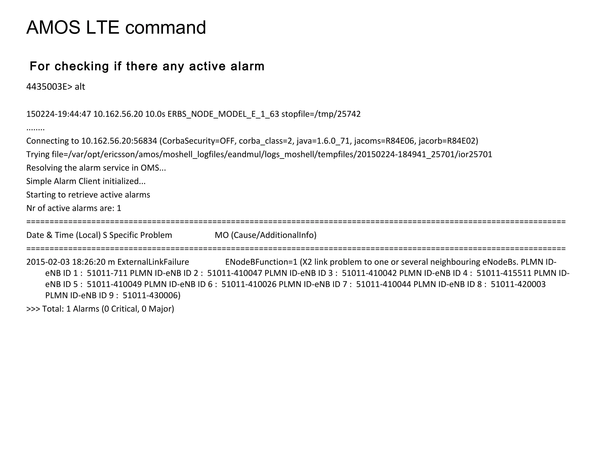 Lte most used command rev1 | PPT
