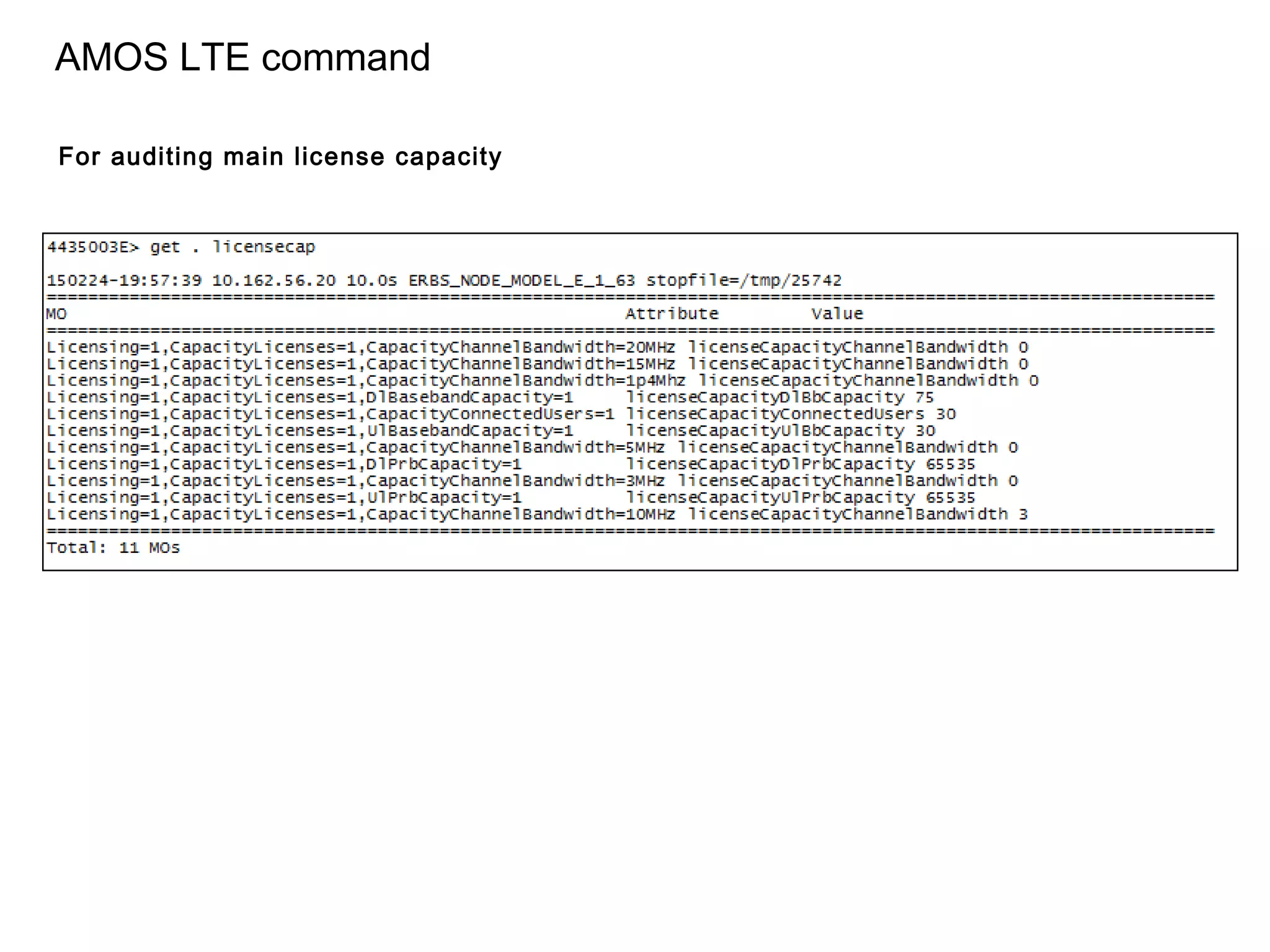 Lte most used command rev1 | PPT