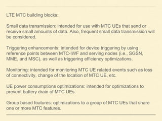 LTE MTC evolution | PPTX