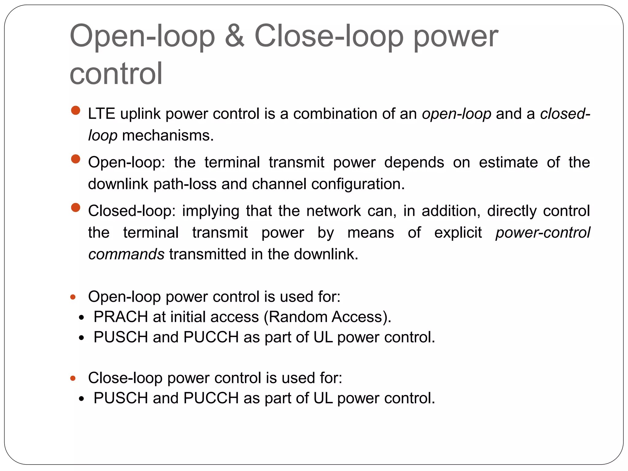 Lte power control | PPTX
