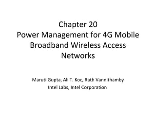 Lte power management | PPT