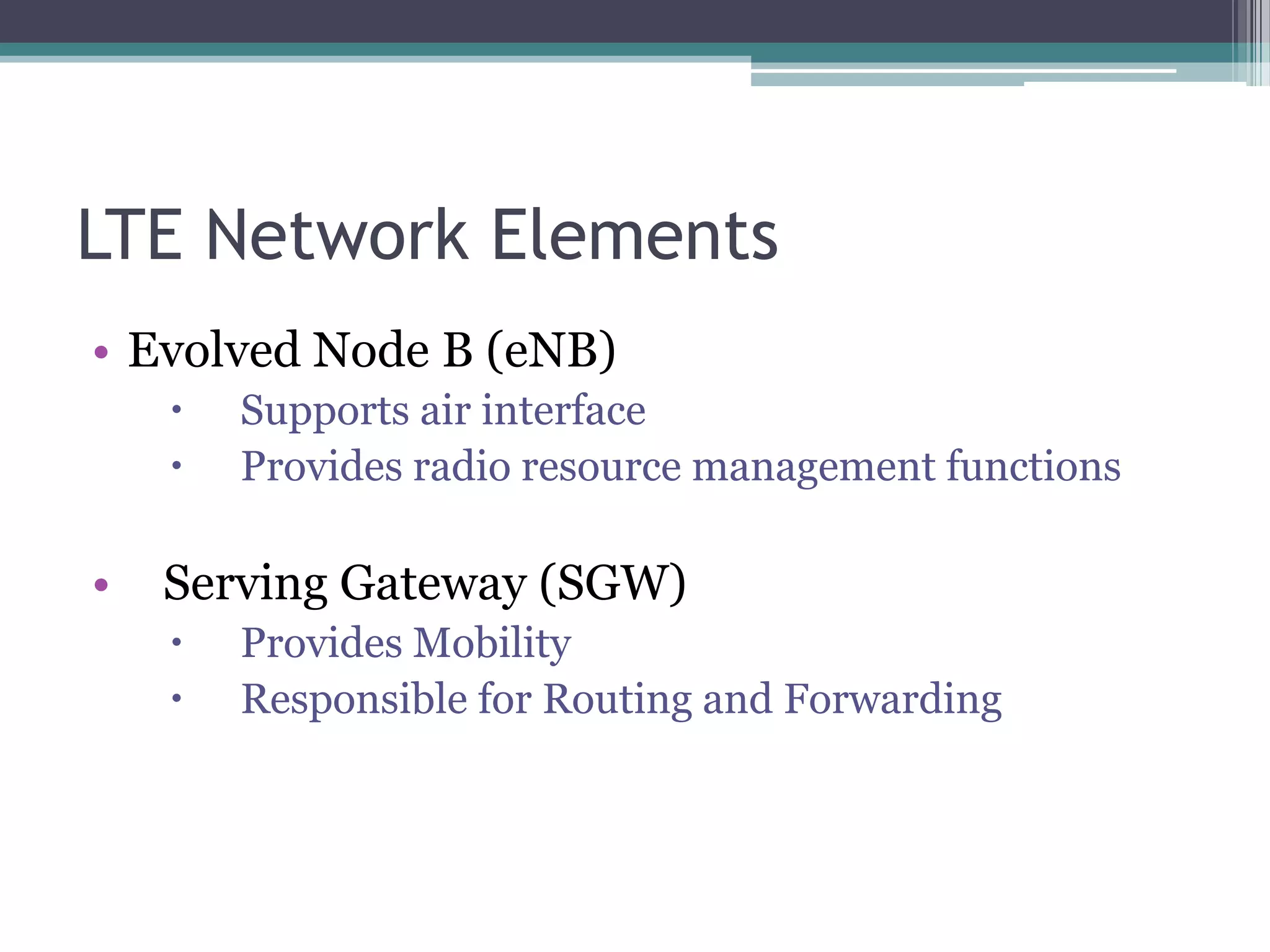 Lte Presentation Ppt