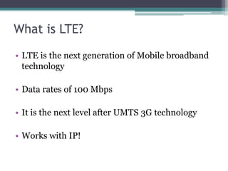 Lte Presentation.Ppt