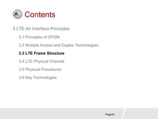 Lte principles overview | PPTX