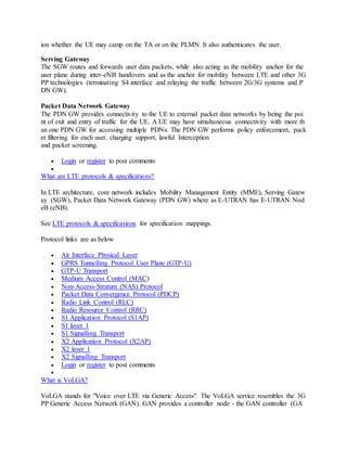 Lte questions adv | DOCX | Computer Networking | Computing