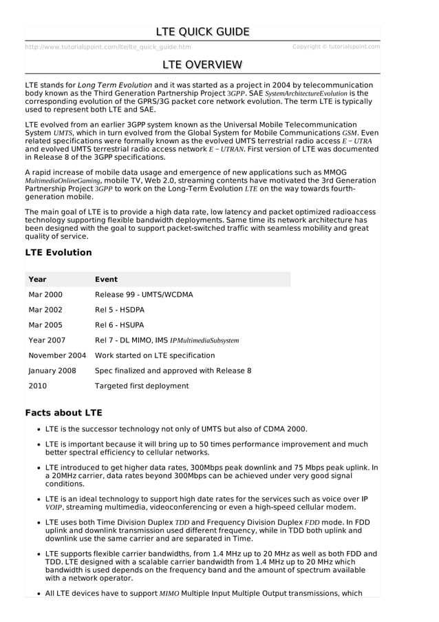LTE Basic Guide _ Structure_Layers_Protocol stacks_LTE control channels ...