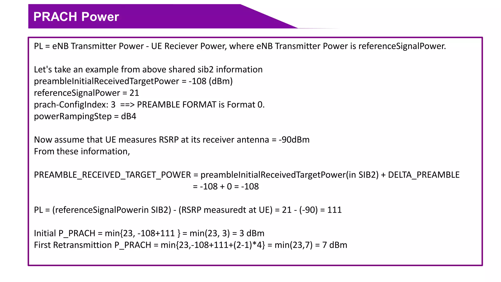 LTE RACH Procedure | PPTX