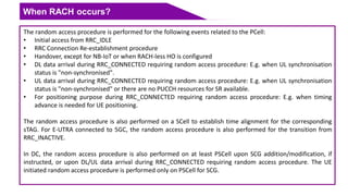 LTE RACH Procedure | PPTX