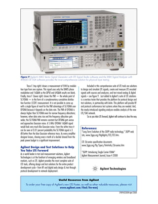 Lte scfdma wp_0804_agilent | PDF