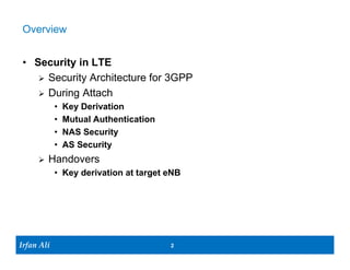 Lte security overview | PDF