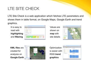 LTE Site Check | PPT