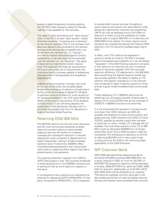Spectrum Analysis for Future LTE Deployments | PDF