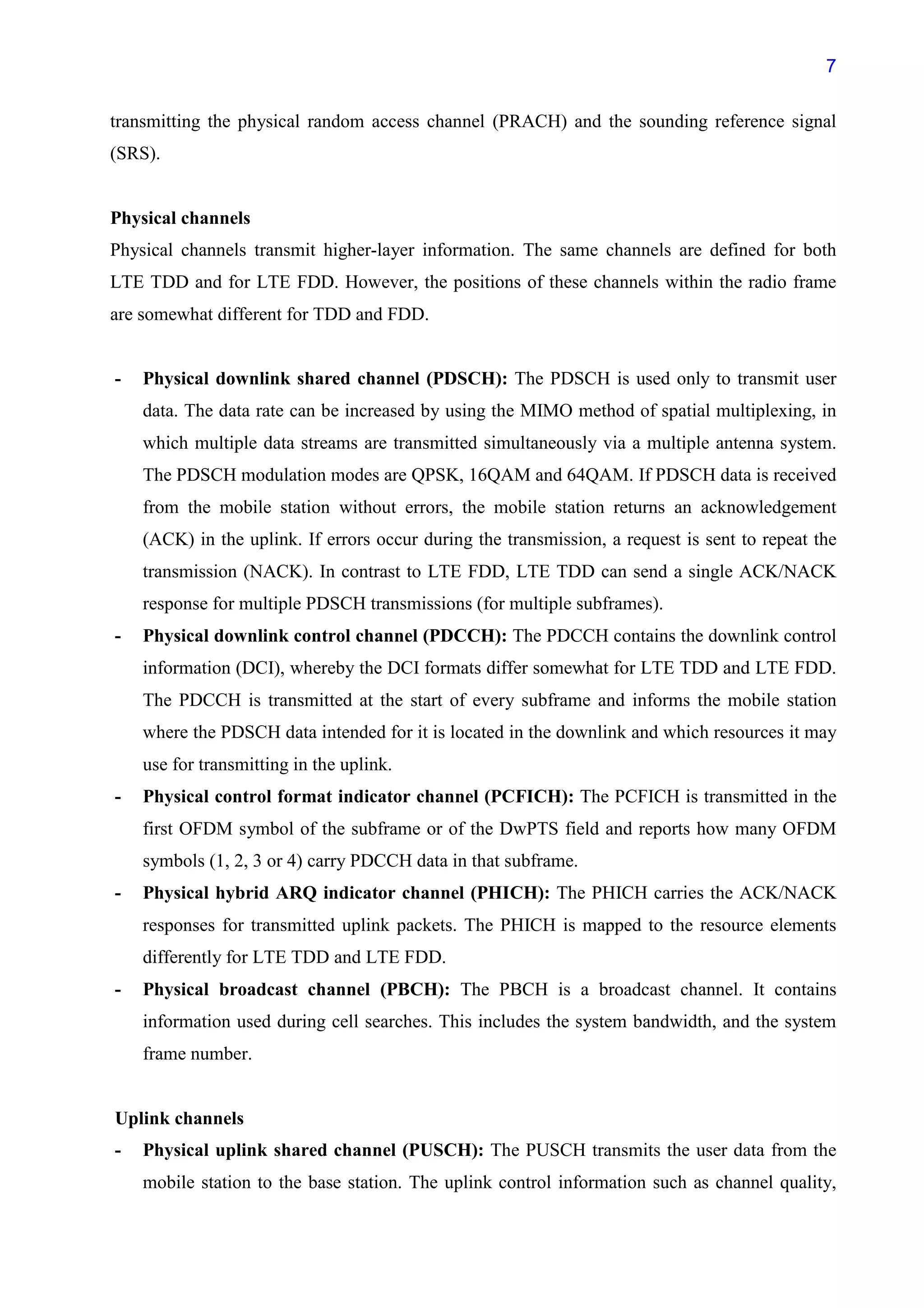 LTE TDD Technology Overview | PDF
