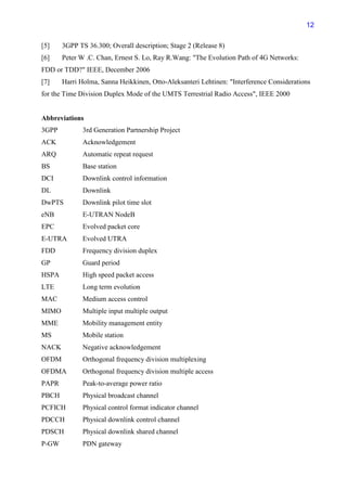 LTE TDD Technology Overview | PDF
