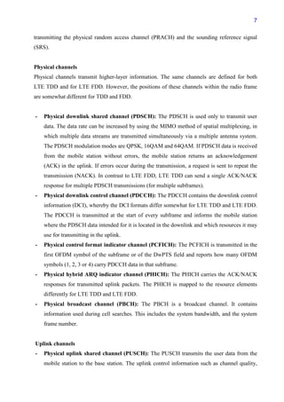 LTE TDD Technology Overview | PDF