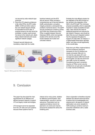 Lte transport requirements | PDF | Computer Networking | Computing