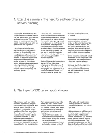 Lte transport requirements | PDF | Computer Networking | Computing