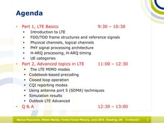 LTE Basics | PDF