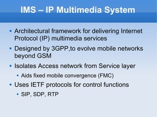 VoIP on LTE -packet Filter | PPT