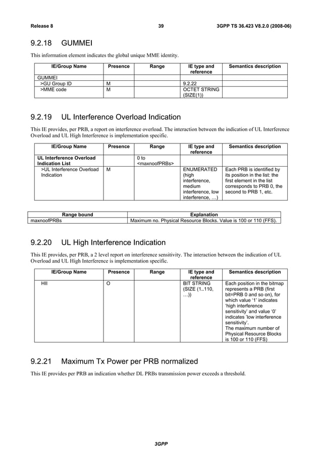 Lte x2 ap_3gpp_36423-pdf | PDF