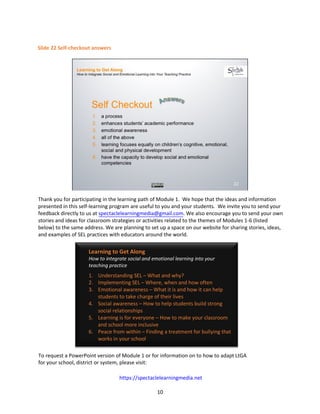 Understanding SEL--What and why? | PDF