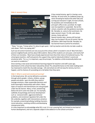 Understanding SEL--What and why? | PDF