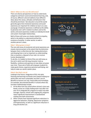 Understanding SEL--What and why? | PDF