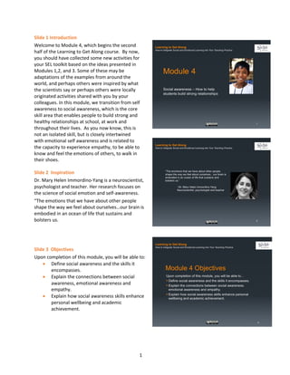 Social awareness--How to help students build strong social ...