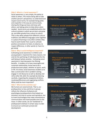 Social awareness--How to help students build strong social ...