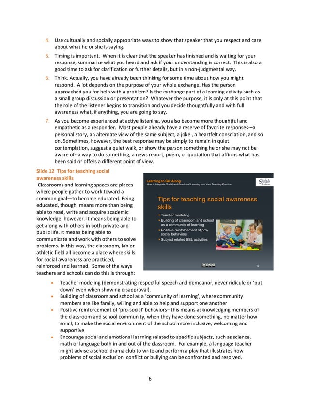 Social awareness--How to help students build strong social ...