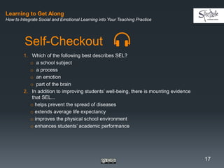 Understanding social and emotional learning--What and why? | PPTX