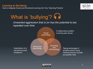 Peace from within--Finding a treatment for bullying that works in your ...