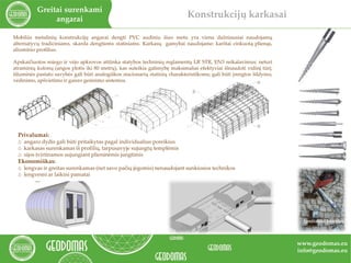 Greitai surenkami angarai ukiui | PDF