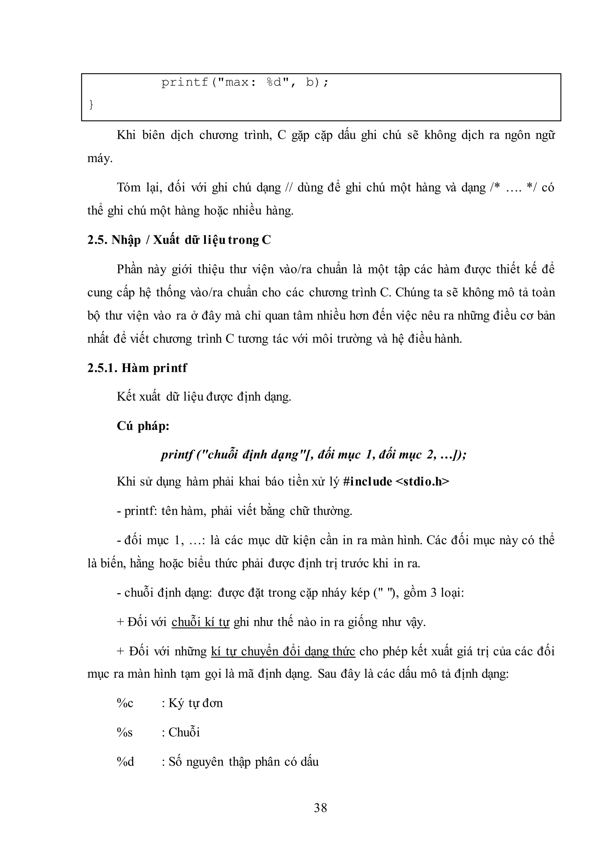 Lt giao trinh nhap mon lap trinh c 2015_02_26 | DOCX