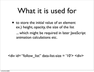 Lt html data_attributes | PPT