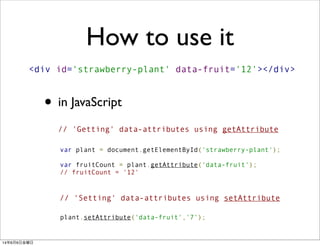 Lt html data_attributes | PPT