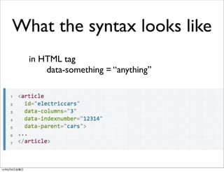 Lt html data_attributes | PPT