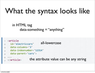 Lt html data_attributes | PPT