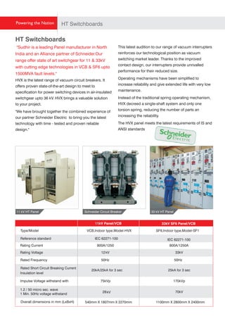 LT & HT Panel - Catalogue Art work | PDF