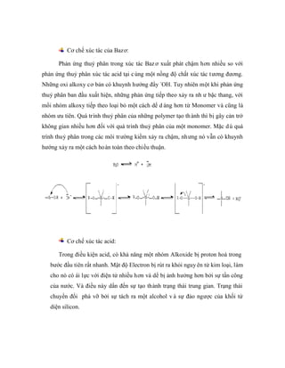 Lý thuyết về sol gel | PDF