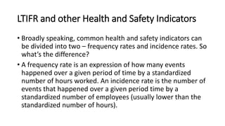 Lost Time Injury | PPT