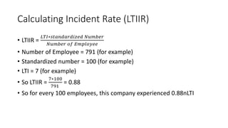 Lost Time Injury | PPT