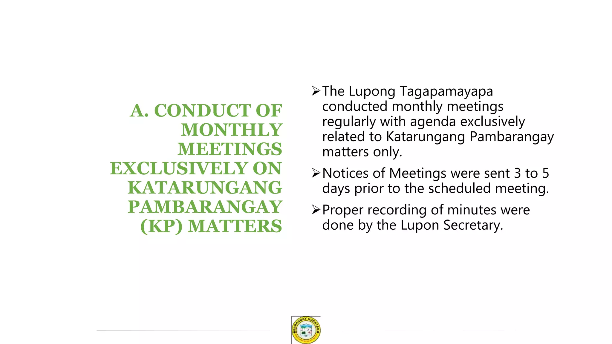 Lupong Tagapamayapa Incentives Awards 2018 | PPTX