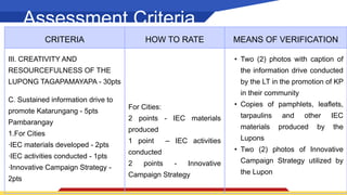 LTIA Training Presentation FOR BARANGAY LUPON | PPTX