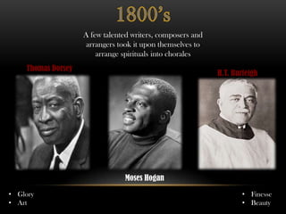 Spirituals Powerpoint | PPTX