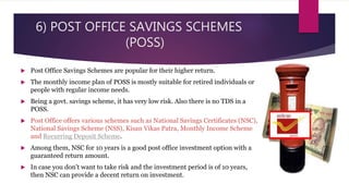 LONG TERM INVESTMENT ALTERNATIVES | PPTX