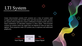 LTI Systems - With/Without Memory | PDF