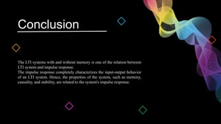 LTI Systems - With/Without Memory | PDF