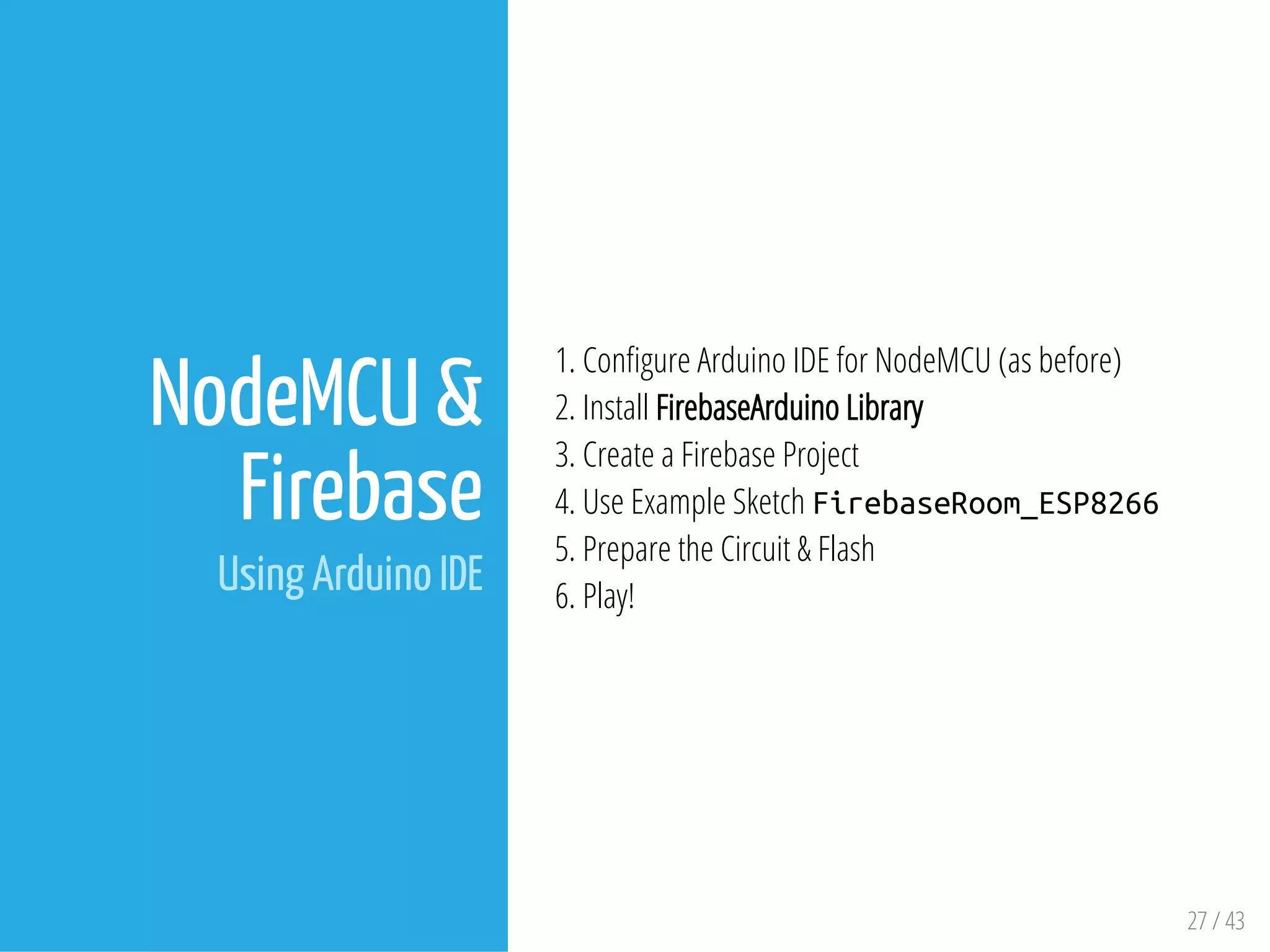 NodeMCU with Blynk and Firebase | PDF